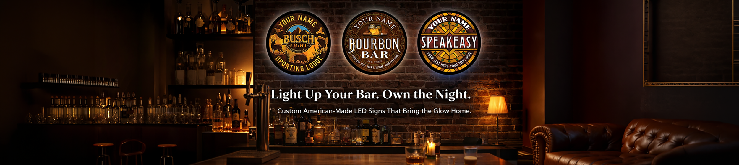 LED Bar and Alcohol Signs – tagged "Custom LED Signs" – TheFoundry.Store